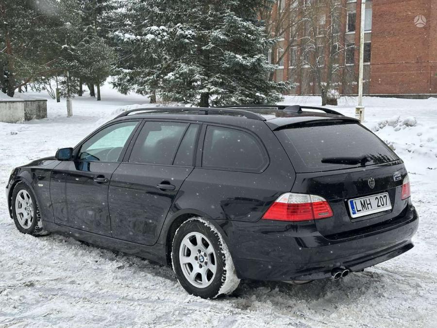 Melns BMW 525 2008 Klaipėda, ar dzinēja tilpumu 2.99 L un nobraukumu 350 tūkst. km par 2999 €, foto 16 vietnē AUTOMOTO.COM.LV