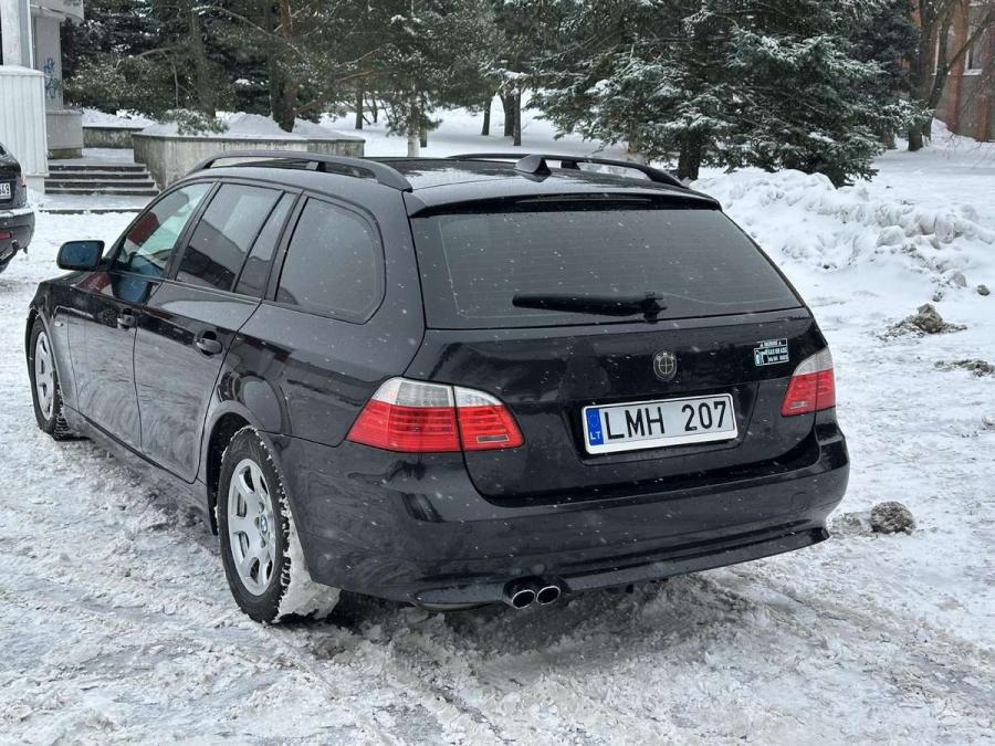 Melns BMW 525 2008 Klaipėda, ar dzinēja tilpumu 2.99 L un nobraukumu 350 tūkst. km par 2999 €, foto 17 vietnē AUTOMOTO.COM.LV