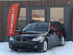Melns BMW 525 2008 Viļņa, ar dzinēja tilpumu 2.99 L un nobraukumu 291 tūkst. km par 4750 €, foto  vietnē AUTOMOTO.COM.LV