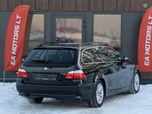 Melns BMW 525 2008 Viļņa, ar dzinēja tilpumu 2.99 L un nobraukumu 291 tūkst. km par 4750 €, foto 5 vietnē AUTOMOTO.COM.LV