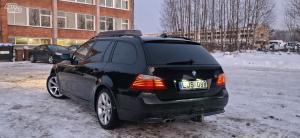 Melns BMW 525 2008 Anykščiai, ar dzinēja tilpumu 2.50 L un nobraukumu 450 tūkst. km par 4500 €, foto  vietnē AUTOMOTO.COM.LV