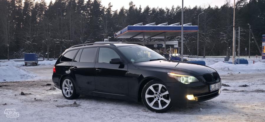 Black BMW 525 2008 in Anyksciai, with an engine capacity of 2.50 L and mileage of 450 thousand km for 4500 €, photo 4 on AUTOMOTO.COM.LV