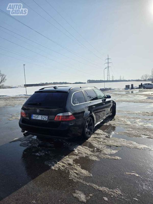 Melns BMW 525 2008 Kauņa, ar dzinēja tilpumu 3.00 L un nobraukumu 440 tūkst. km par 4000 €, foto 4 vietnē AUTOMOTO.COM.LV