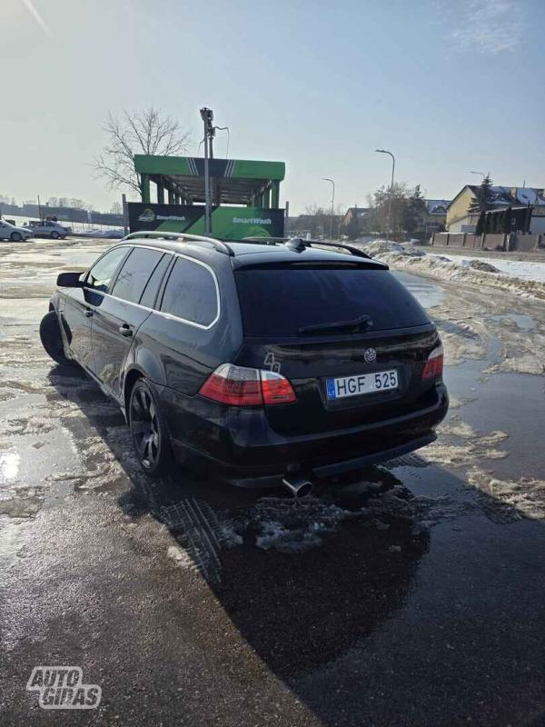 Melns BMW 525 2008 Kauņa, ar dzinēja tilpumu 3.00 L un nobraukumu 440 tūkst. km par 4000 €, foto 5 vietnē AUTOMOTO.COM.LV
