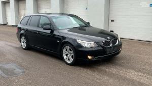Melns BMW 525 2008 Marijampole, ar dzinēja tilpumu 3.00 L un nobraukumu 359 tūkst. km par 4200 €, foto  vietnē AUTOMOTO.COM.LV