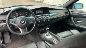 Black BMW 525 2008 in Marijampole, with an engine capacity of 3.00 L and mileage of 359 thousand km for 4200 €, photo 8 on AUTOMOTO.COM.LV