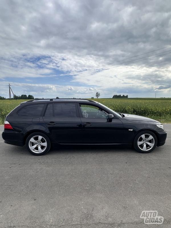 Melns BMW 525 2008 Šakiai, ar dzinēja tilpumu 3.00 L un nobraukumu 367 tūkst. km par 4199 €, foto 5 vietnē AUTOMOTO.COM.LV