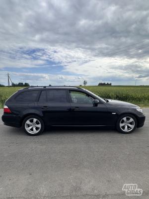 Melns BMW 525 2008 Šakiai, ar dzinēja tilpumu 3.00 L un nobraukumu 367 tūkst. km par 4199 €, foto 6 vietnē AUTOMOTO.COM.LV