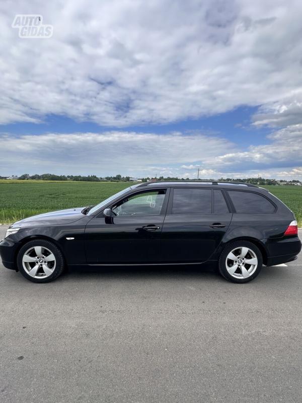 Melns BMW 525 2008 Šakiai, ar dzinēja tilpumu 3.00 L un nobraukumu 367 tūkst. km par 4199 €, foto 6 vietnē AUTOMOTO.COM.LV