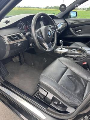Melns BMW 525 2008 Šakiai, ar dzinēja tilpumu 3.00 L un nobraukumu 367 tūkst. km par 4199 €, foto 12 vietnē AUTOMOTO.COM.LV