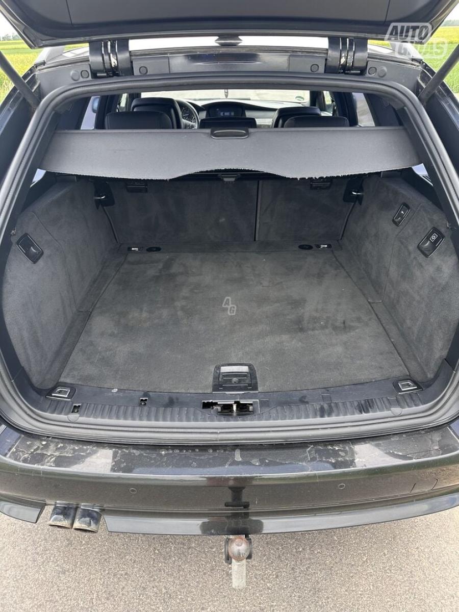 Melns BMW 525 2008 Šakiai, ar dzinēja tilpumu 3.00 L un nobraukumu 367 tūkst. km par 4199 €, foto 13 vietnē AUTOMOTO.COM.LV
