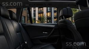 Black BMW 525 2008 in Riga, with an engine capacity of 3.00 L and mileage of 268 thousand km for 4990 €, photo 11 on AUTOMOTO.COM.LV