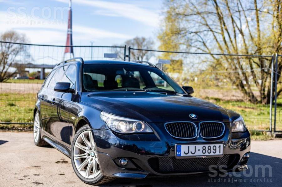 Melns BMW 525 2008 Rīga, ar dzinēja tilpumu 3.00 L un nobraukumu 398 tūkst. km par 6990 €, foto 3 vietnē AUTOMOTO.COM.LV