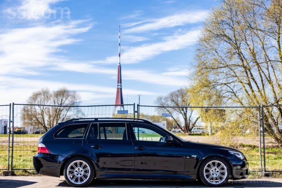 Melns BMW 525 2008 Rīga, ar dzinēja tilpumu 3.00 L un nobraukumu 398 tūkst. km par 6990 €, foto 6 vietnē AUTOMOTO.COM.LV