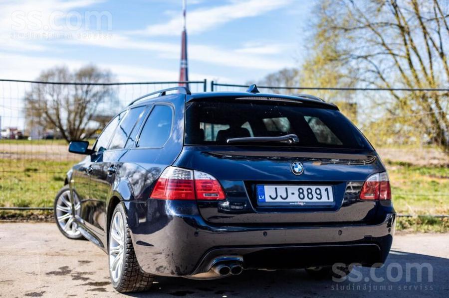 Melns BMW 525 2008 Rīga, ar dzinēja tilpumu 3.00 L un nobraukumu 398 tūkst. km par 6990 €, foto 7 vietnē AUTOMOTO.COM.LV