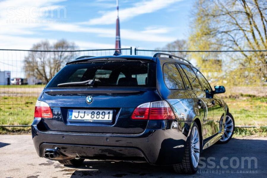 Melns BMW 525 2008 Rīga, ar dzinēja tilpumu 3.00 L un nobraukumu 398 tūkst. km par 6990 €, foto 8 vietnē AUTOMOTO.COM.LV