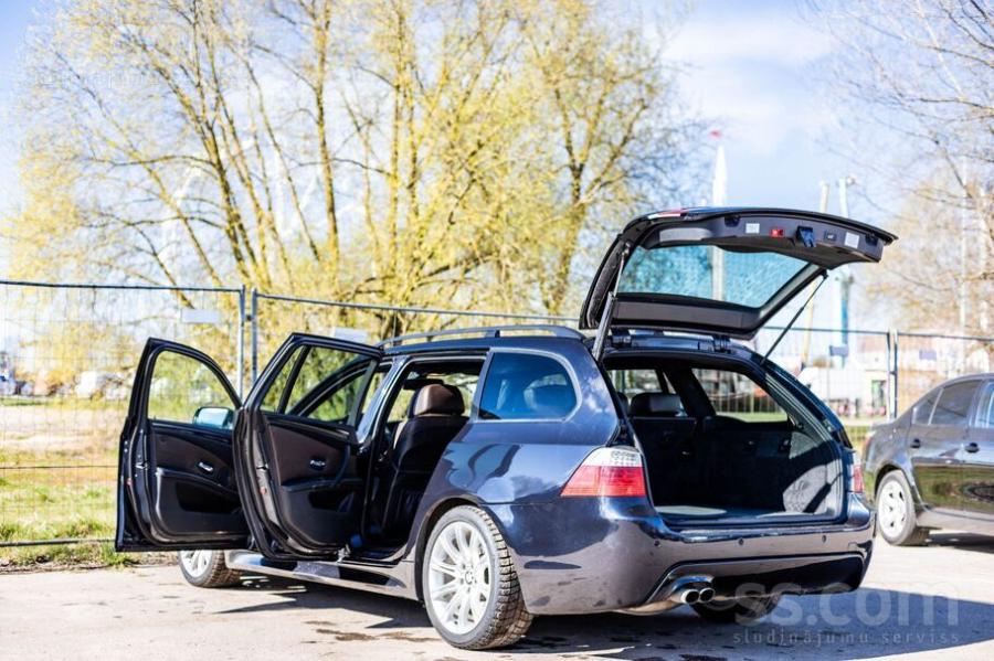 Melns BMW 525 2008 Rīga, ar dzinēja tilpumu 3.00 L un nobraukumu 398 tūkst. km par 6990 €, foto 10 vietnē AUTOMOTO.COM.LV