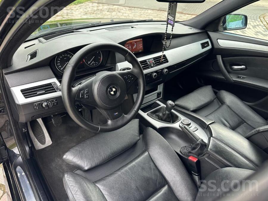 Черный БМВ 525 2008 в Резекне, объемом двигателя 3.00 л и пробегом 428 тыс. км за 5999 €, фото 11 на AUTOMOTO.COM.LV
