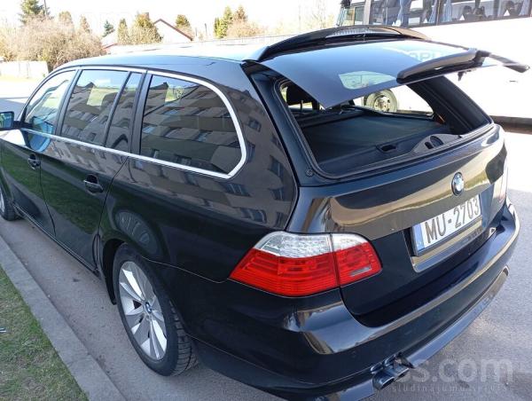 Черный БМВ 525 2008 в Лиепая, объемом двигателя 3.00 л и пробегом 361 тыс. км за 4450 €, фото 6 на AUTOMOTO.COM.LV