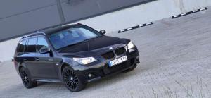 Black BMW 525 2008 in Siauliai, with an engine capacity of 2.99 L and mileage of 450 thousand km for 4900 €, photo 27 on AUTOMOTO.COM.LV