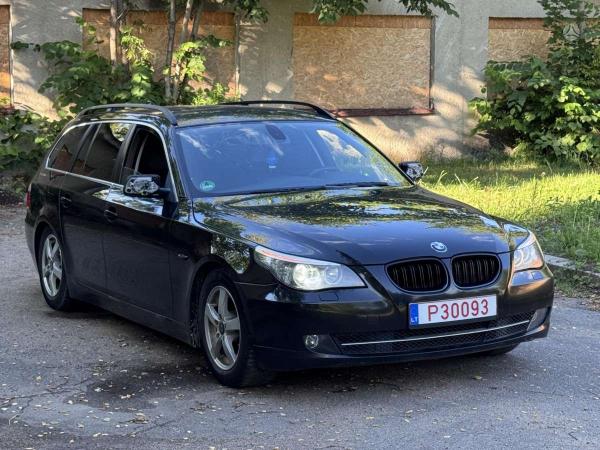 Black BMW 525 2008 in Vilnius, with an engine capacity of 2.99 L and mileage of 299 thousand km for 1950 €, photo 2 on AUTOMOTO.COM.LV