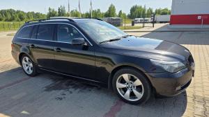 Melns BMW 525 2008 Šauļi, ar dzinēja tilpumu 2.99 L un nobraukumu 406 tūkst. km par 3850 €, foto 3 vietnē AUTOMOTO.COM.LV