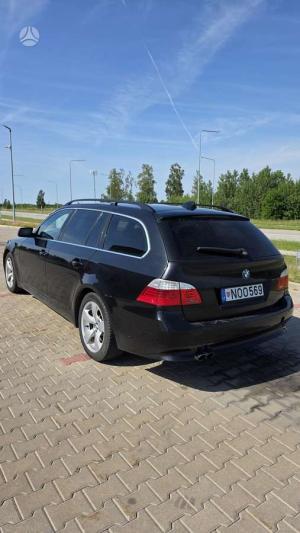 Melns BMW 525 2008 Šauļi, ar dzinēja tilpumu 2.99 L un nobraukumu 406 tūkst. km par 3850 €, foto 5 vietnē AUTOMOTO.COM.LV