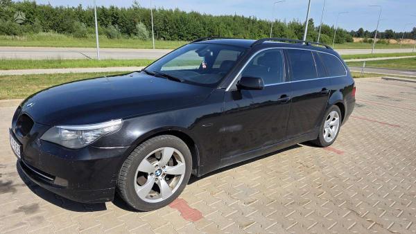 Melns BMW 525 2008 Šauļi, ar dzinēja tilpumu 2.99 L un nobraukumu 406 tūkst. km par 3850 €, foto 6 vietnē AUTOMOTO.COM.LV