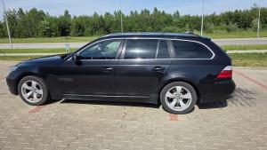 Melns BMW 525 2008 Šauļi, ar dzinēja tilpumu 2.99 L un nobraukumu 406 tūkst. km par 3850 €, foto 9 vietnē AUTOMOTO.COM.LV