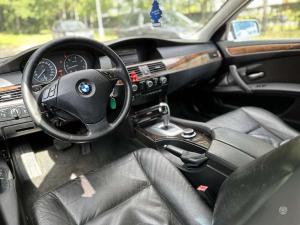 Melns BMW 525 2008 Viļņa, ar dzinēja tilpumu 3.00 L un nobraukumu 299 tūkst. km par 2100 €, foto 7 vietnē AUTOMOTO.COM.LV
