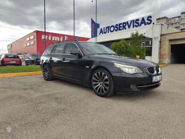 Melns BMW 525 2008 Kauņa, ar dzinēja tilpumu 0.00 L un nobraukumu 372 tūkst. km par 4250 €, foto 2 vietnē AUTOMOTO.COM.LV