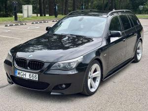 Melns BMW 525 2008 Druskininkai, ar dzinēja tilpumu 2.99 L un nobraukumu 344 tūkst. km par 5800 €, foto  vietnē AUTOMOTO.COM.LV