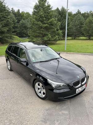 Black BMW 525 2008 in Kaunas, with an engine capacity of 2.99 L and mileage of 331 thousand km for 4990 €, photo  on AUTOMOTO.COM.LV