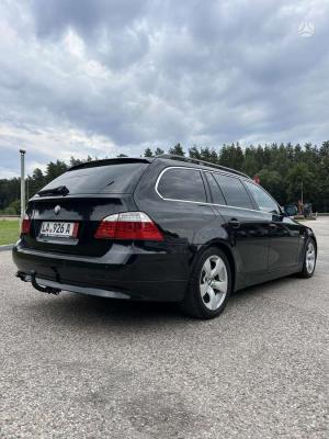 Melns BMW 525 2008 Kauņa, ar dzinēja tilpumu 2.99 L un nobraukumu 331 tūkst. km par 4990 €, foto 8 vietnē AUTOMOTO.COM.LV