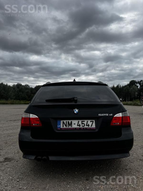 Melns BMW 525 2008 Rīga, ar dzinēja tilpumu 3.00 L un nobraukumu 377 tūkst. km par 5150 €, foto 2 vietnē AUTOMOTO.COM.LV