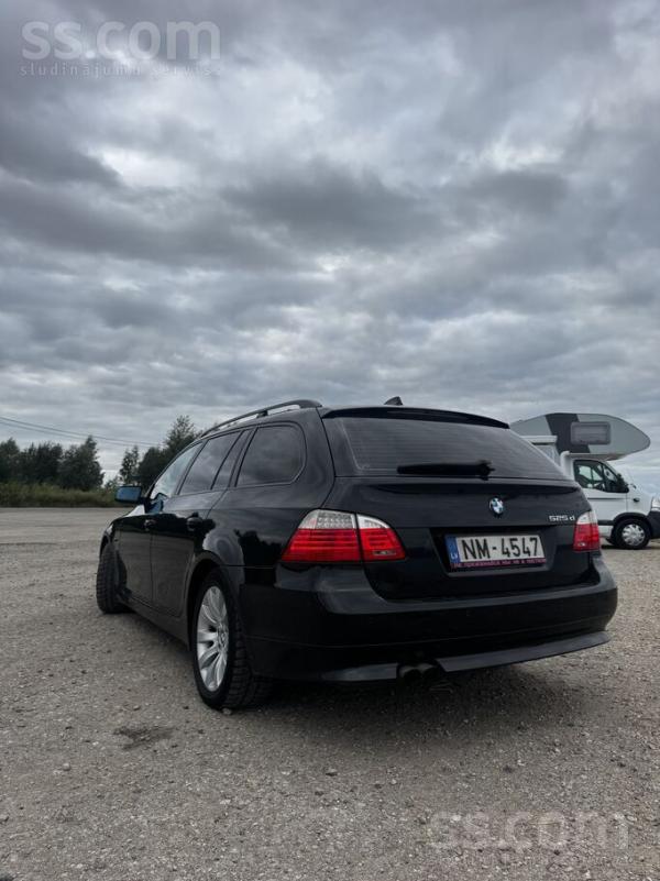Melns BMW 525 2008 Rīga, ar dzinēja tilpumu 3.00 L un nobraukumu 377 tūkst. km par 5150 €, foto 3 vietnē AUTOMOTO.COM.LV