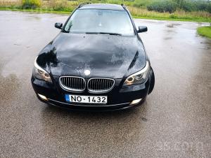Melns BMW 525 2008 Bauska, ar dzinēja tilpumu 3.00 L un nobraukumu 415 tūkst. km par 4100 €, foto 5 vietnē AUTOMOTO.COM.LV
