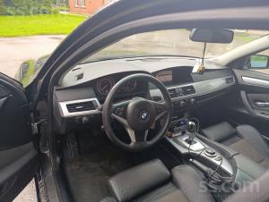 Melns BMW 525 2008 Bauska, ar dzinēja tilpumu 3.00 L un nobraukumu 415 tūkst. km par 4100 €, foto 7 vietnē AUTOMOTO.COM.LV