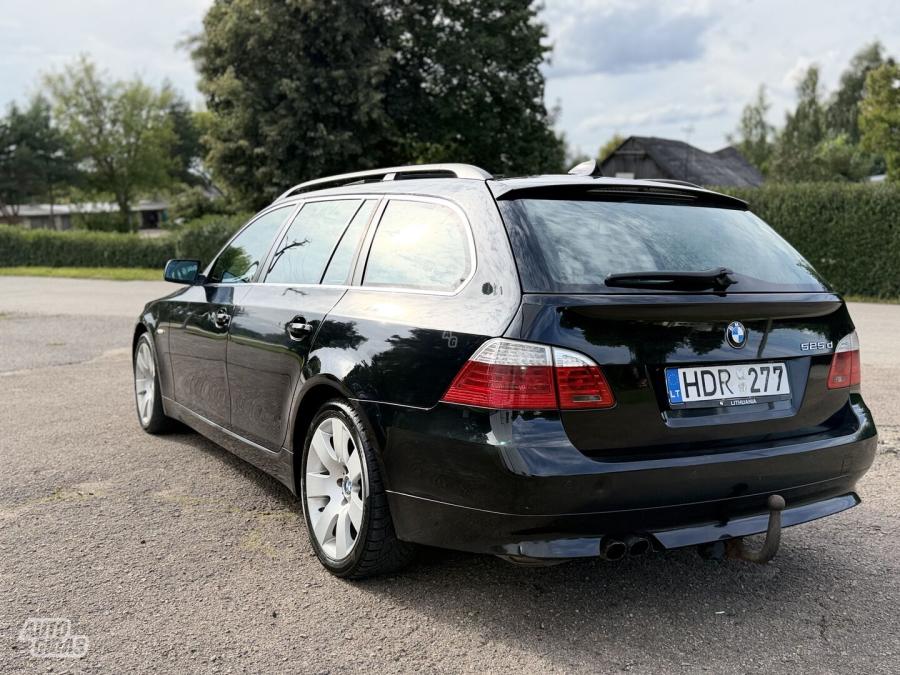 Черный БМВ 525 2008 в Каунас, объемом двигателя 3.00 л и пробегом 400 тыс. км за 2950 €, фото 7 на AUTOMOTO.COM.LV