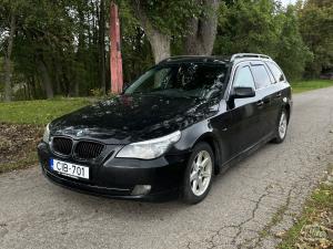 Черный БМВ 525 2008 в Арёгала, объемом двигателя 3.00 л и пробегом 496 тыс. км за 1750 €, фото  на AUTOMOTO.COM.LV