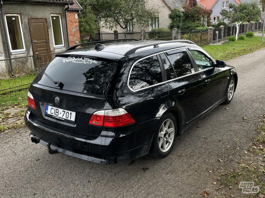 Черный БМВ 525 2008 в Арёгала, объемом двигателя 3.00 л и пробегом 496 тыс. км за 1750 €, фото 4 на AUTOMOTO.COM.LV