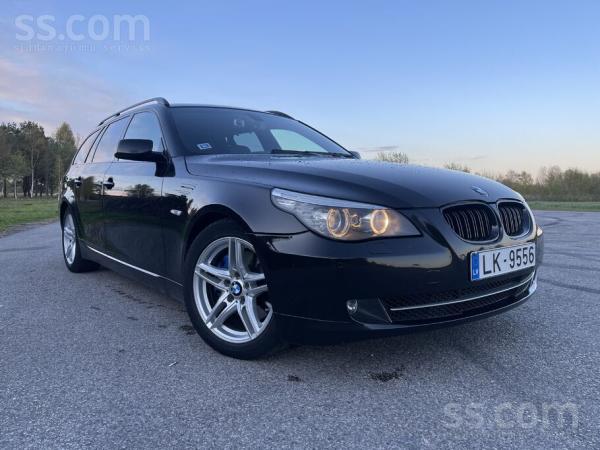 Melns BMW 525 2008 Ventspils, ar dzinēja tilpumu 3.00 L un nobraukumu 379 tūkst. km par 5990 €, foto 3 vietnē AUTOMOTO.COM.LV