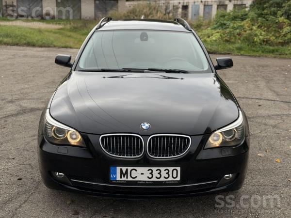 Черный БМВ 525 2008 в Огре, объемом двигателя 3.00 л и пробегом 385 тыс. км за 3850 €, фото 3 на AUTOMOTO.COM.LV