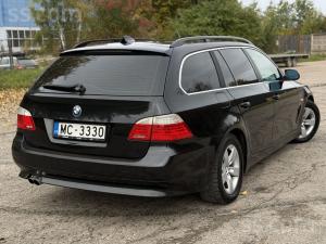 Melns BMW 525 2008 Ogre, ar dzinēja tilpumu 3.00 L un nobraukumu 385 tūkst. km par 3850 €, foto 5 vietnē AUTOMOTO.COM.LV