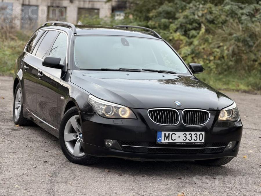 Melns BMW 525 2008 Ogre, ar dzinēja tilpumu 3.00 L un nobraukumu 385 tūkst. km par 3850 €, foto 7 vietnē AUTOMOTO.COM.LV
