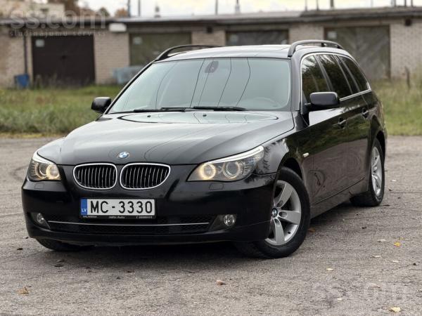 Черный БМВ 525 2008 в Огре, объемом двигателя 3.00 л и пробегом 385 тыс. км за 3850 €, фото 9 на AUTOMOTO.COM.LV
