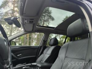 Black BMW 525 2009 in Daugavpils, with an engine capacity of 2.50 L and mileage of 405 thousand km for 4750 €, photo 15 on AUTOMOTO.COM.LV