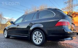 Melns BMW 525 2009 Rīga, ar dzinēja tilpumu 3.00 L un nobraukumu 245 tūkst. km par 5990 €, foto 3 vietnē AUTOMOTO.COM.LV