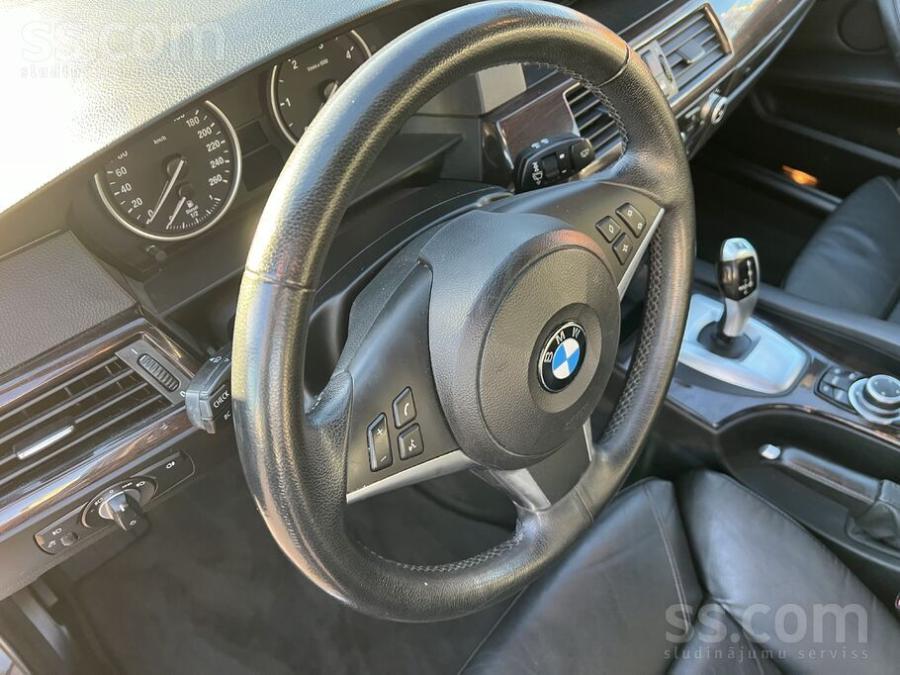 Melns BMW 525 2009 Rīga, ar dzinēja tilpumu 3.00 L un nobraukumu 245 tūkst. km par 5990 €, foto 7 vietnē AUTOMOTO.COM.LV
