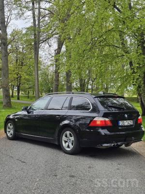 Черный БМВ 525 2009 в Елгава, объемом двигателя 3.00 л и пробегом 323 тыс. км за 4500 €, фото 5 на AUTOMOTO.COM.LV